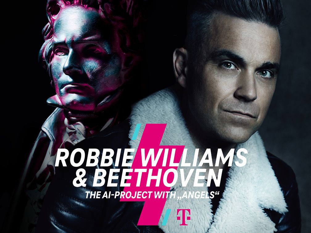 Robbie Williams releases „Angels (Beethoven AI)“ | Deutsche Telekom