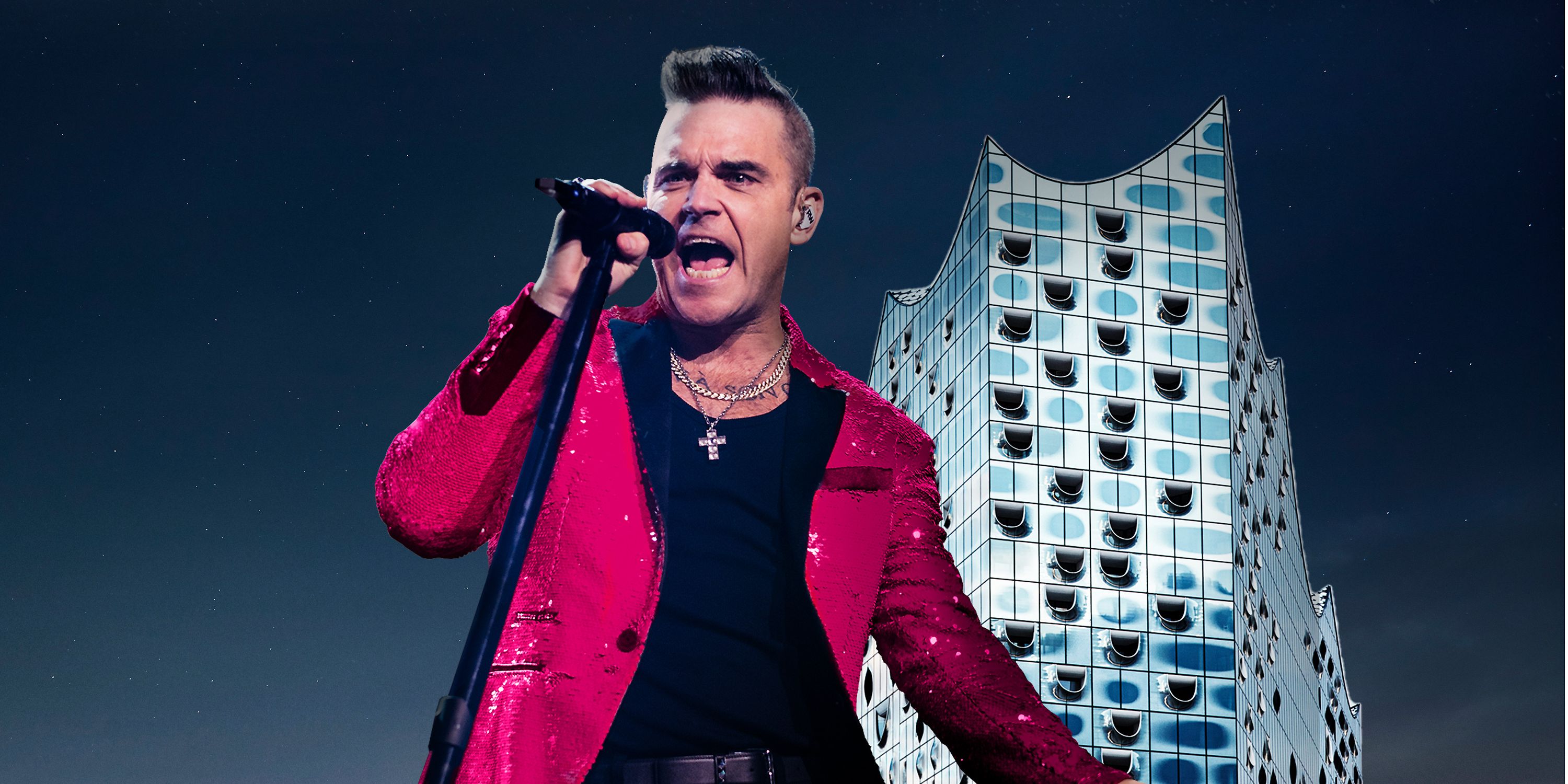 Premiere in der Elbphilharmonie: Telekom feiert 25 Jahre Robbie ...