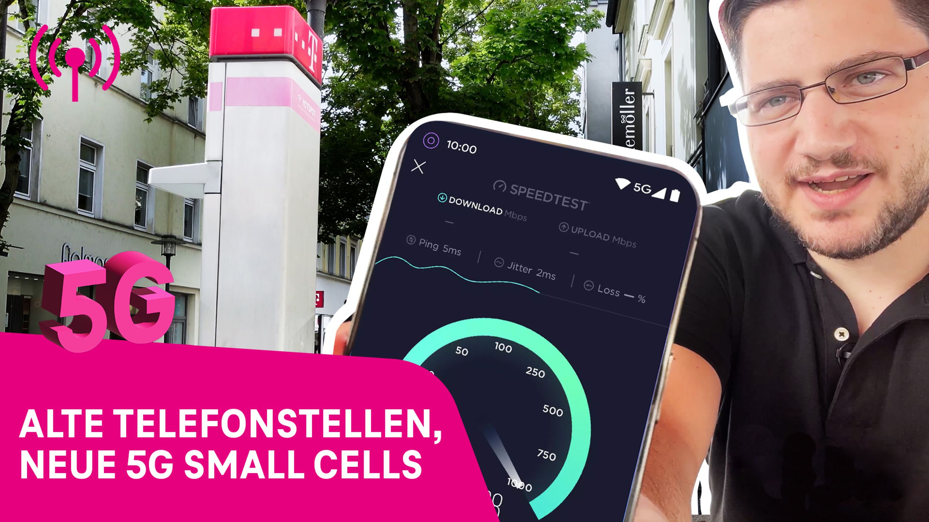 5G Small Cells: Neues Leben für alte Telefonsäulen | Deutsche Telekom