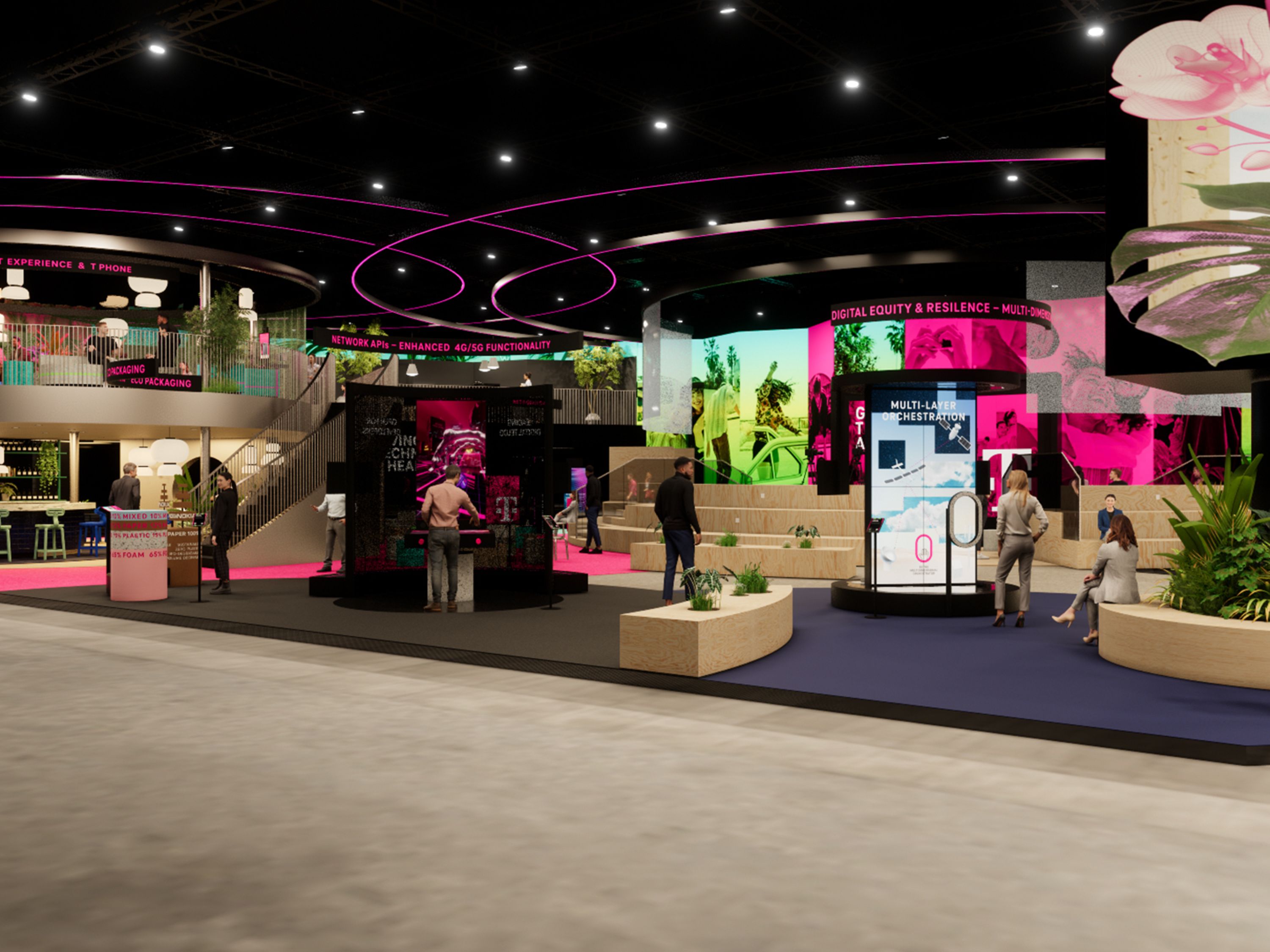 Preview: The Deutsche Telekom booth at Mobile World Congress | Deutsche ...