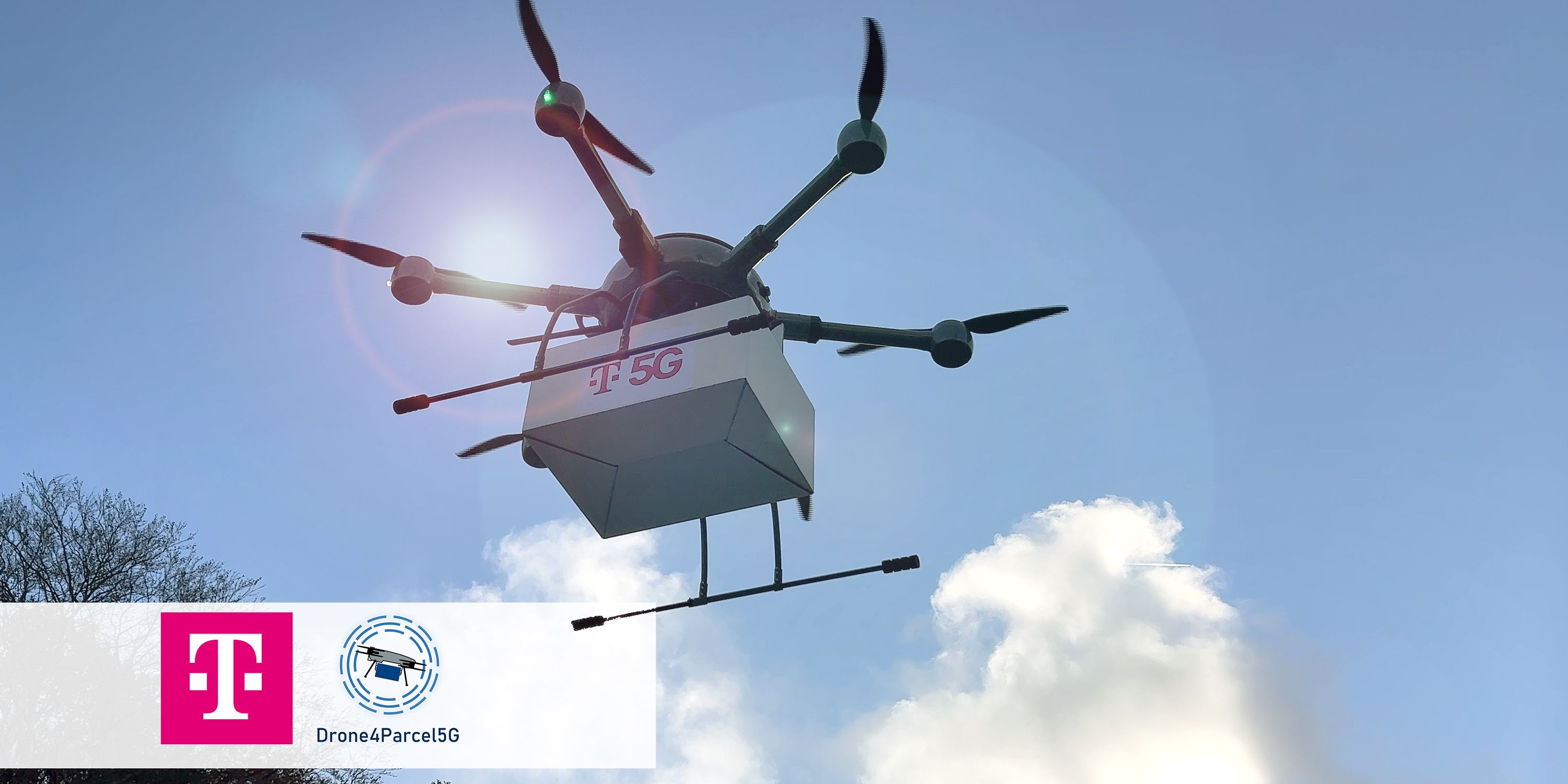 Deutsche Telekom bringt mit 5G Lieferdrohnen zum Fliegen | Deutsche Telekom
