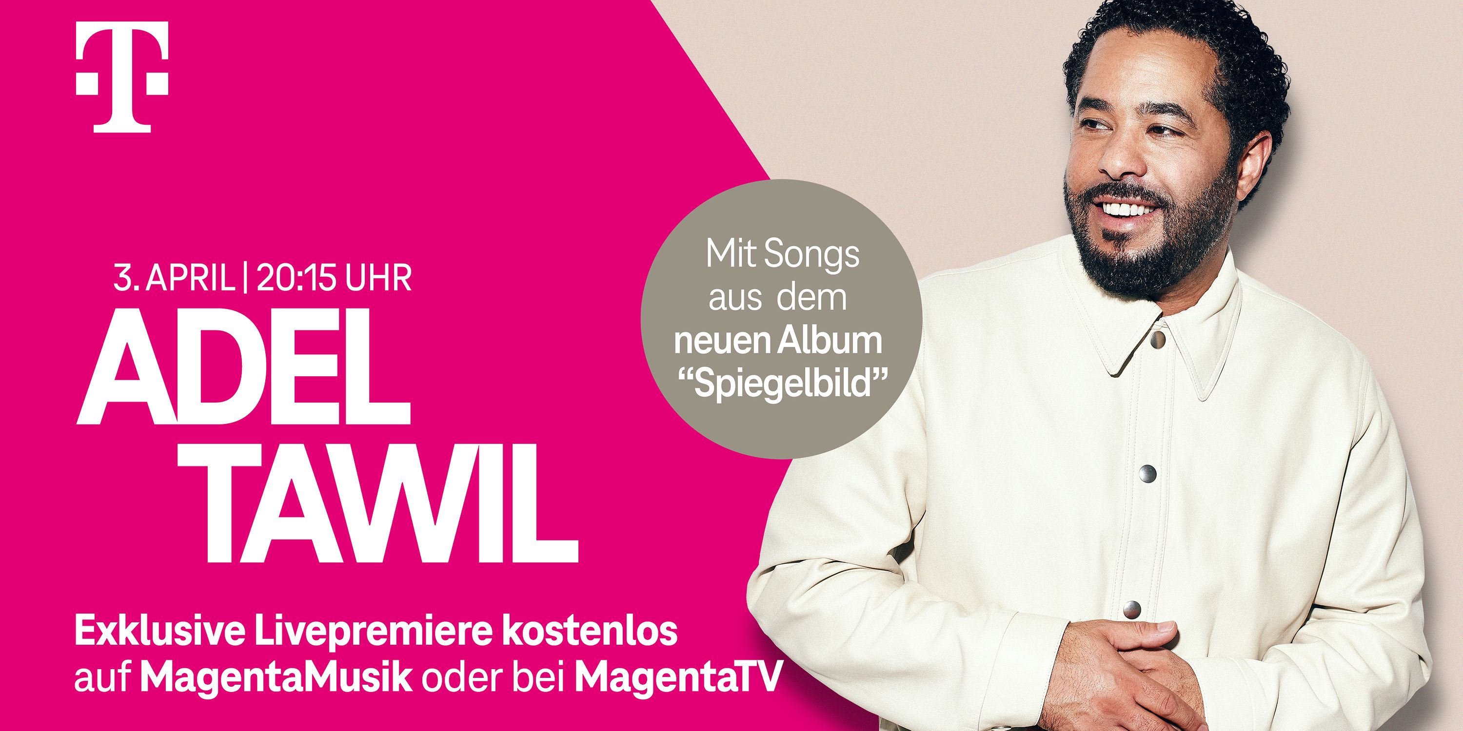 Exklusiv: Adel Tawil präsentiert neues Album live bei der Telekom ...
