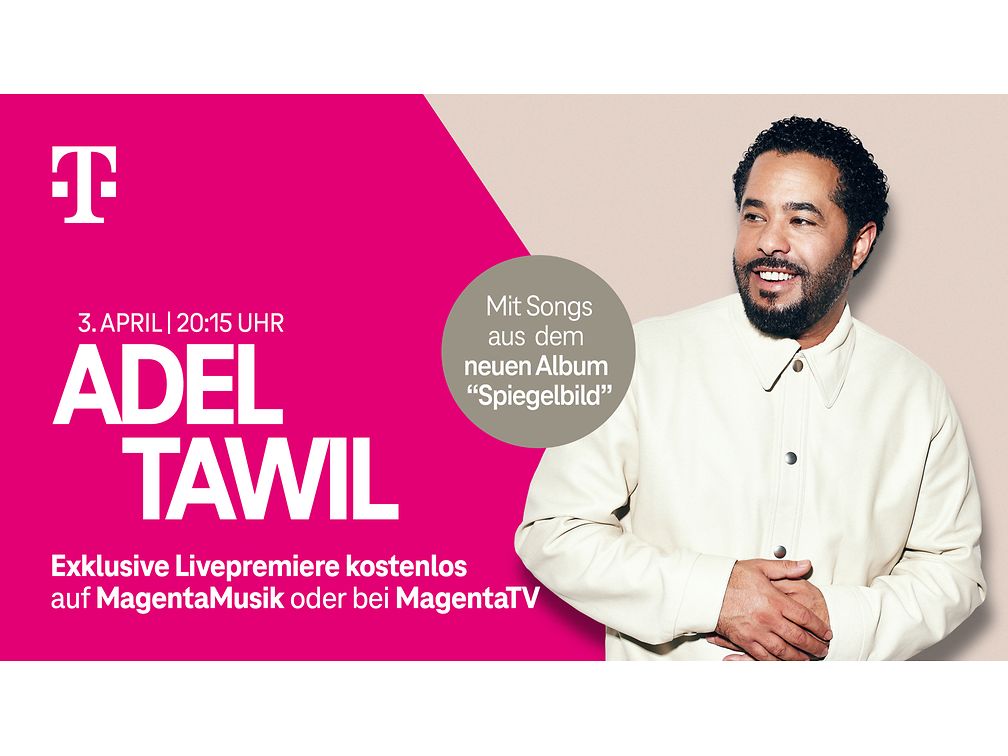 Exklusiv: Adel Tawil präsentiert neues Album live bei der Telekom ...