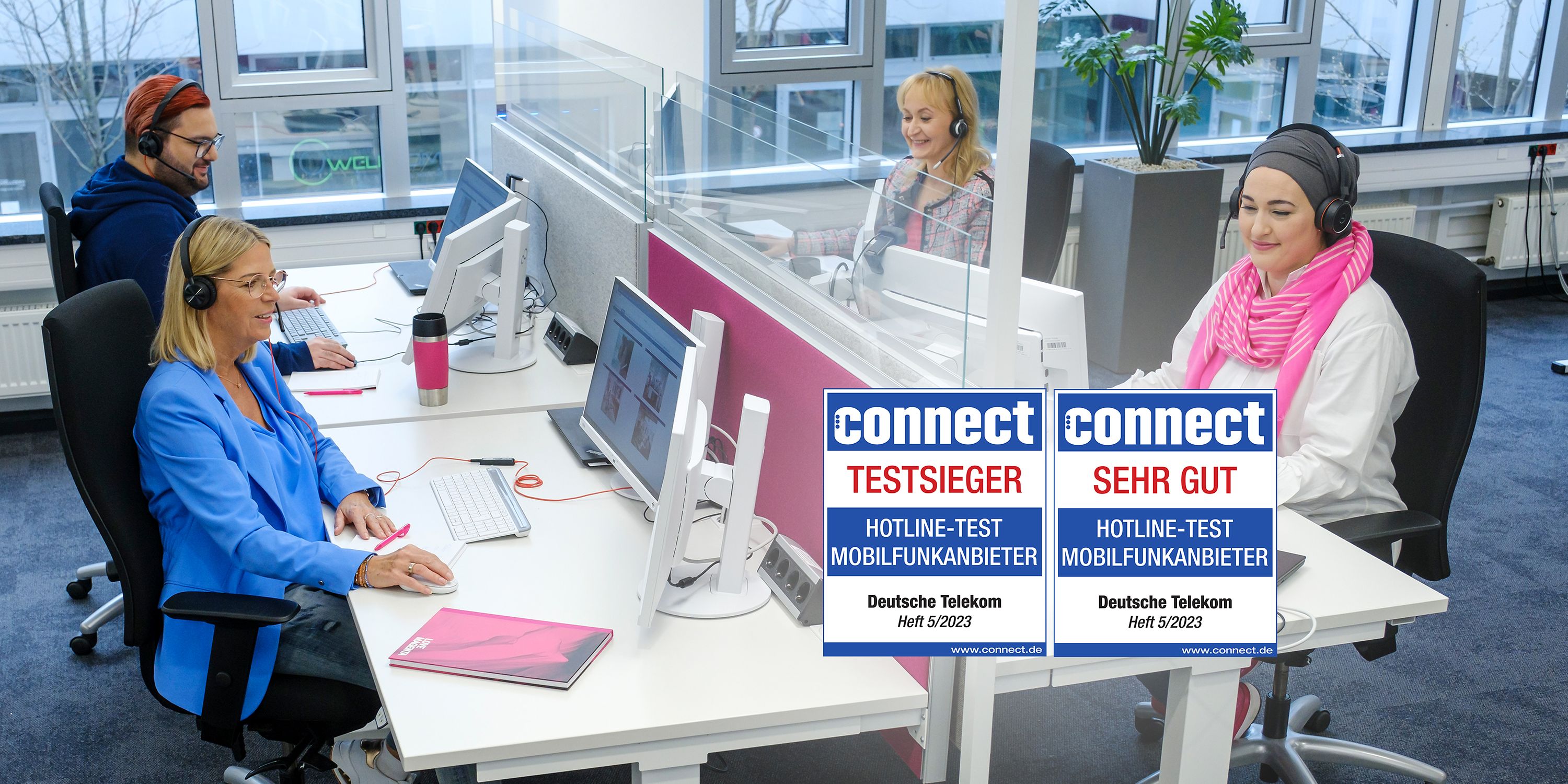 Connect-Test: Telekom holt fünften Sieg in Folge | Deutsche Telekom