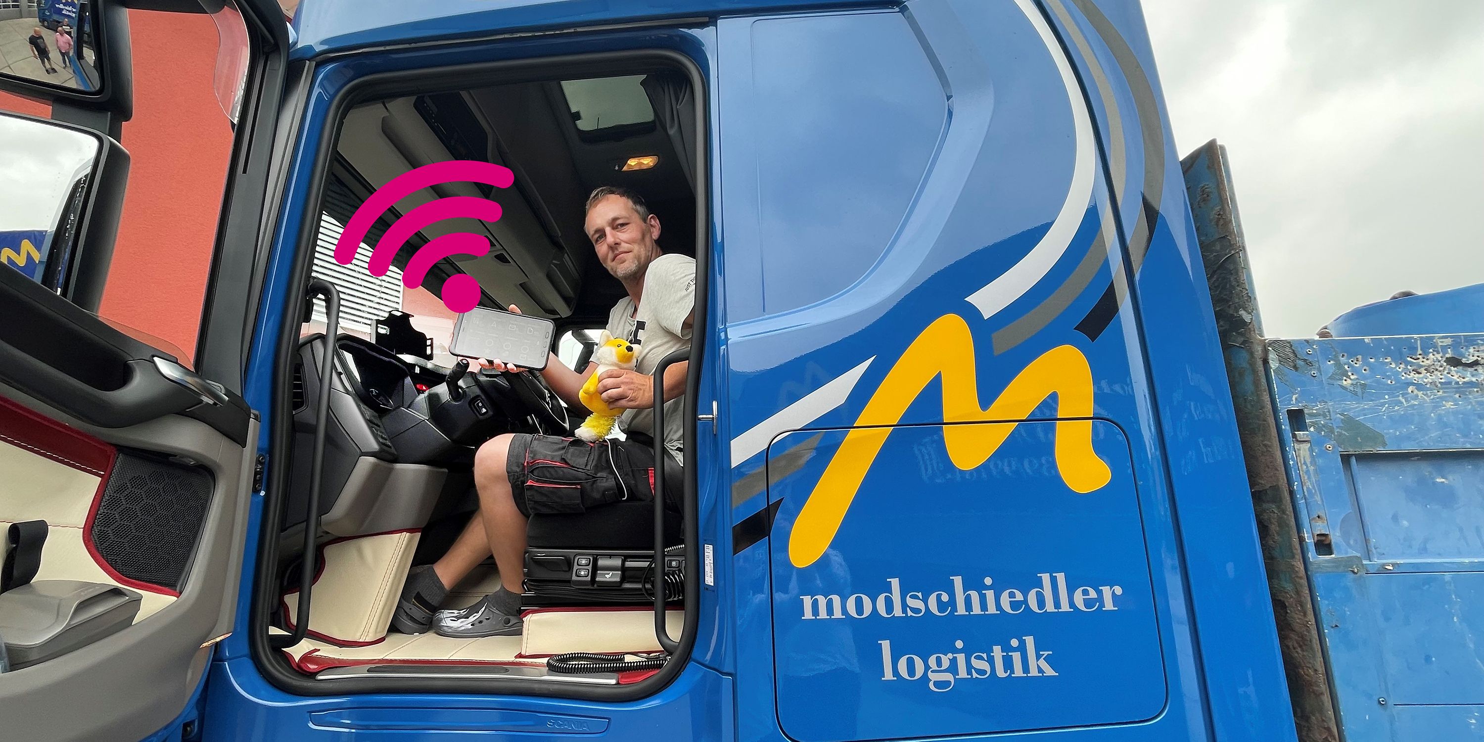 Modschiedler Gruppe fährt mit Telekom und YellowFox | Deutsche Telekom