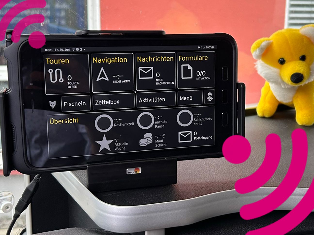 Modschiedler Gruppe fährt mit Telekom und YellowFox | Deutsche Telekom