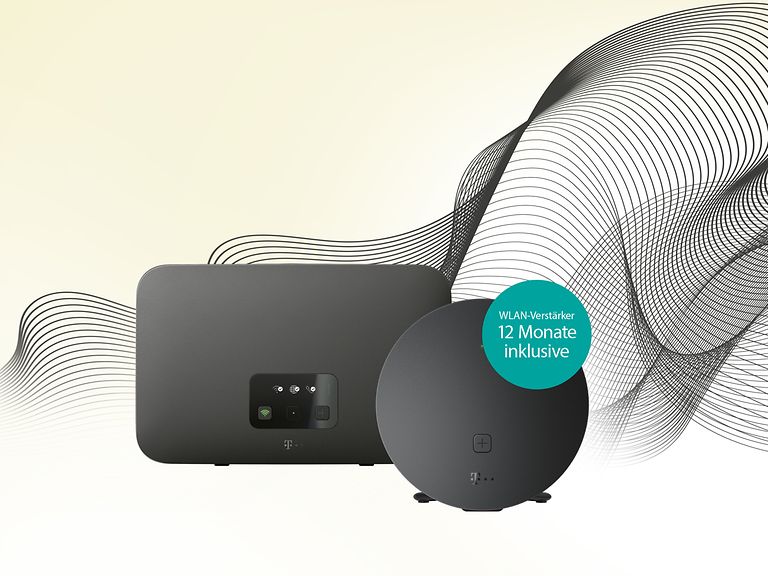 Zuhause stabiles WLAN: Telekom Mesh-Verstärker zwölf Monate inklusive ...