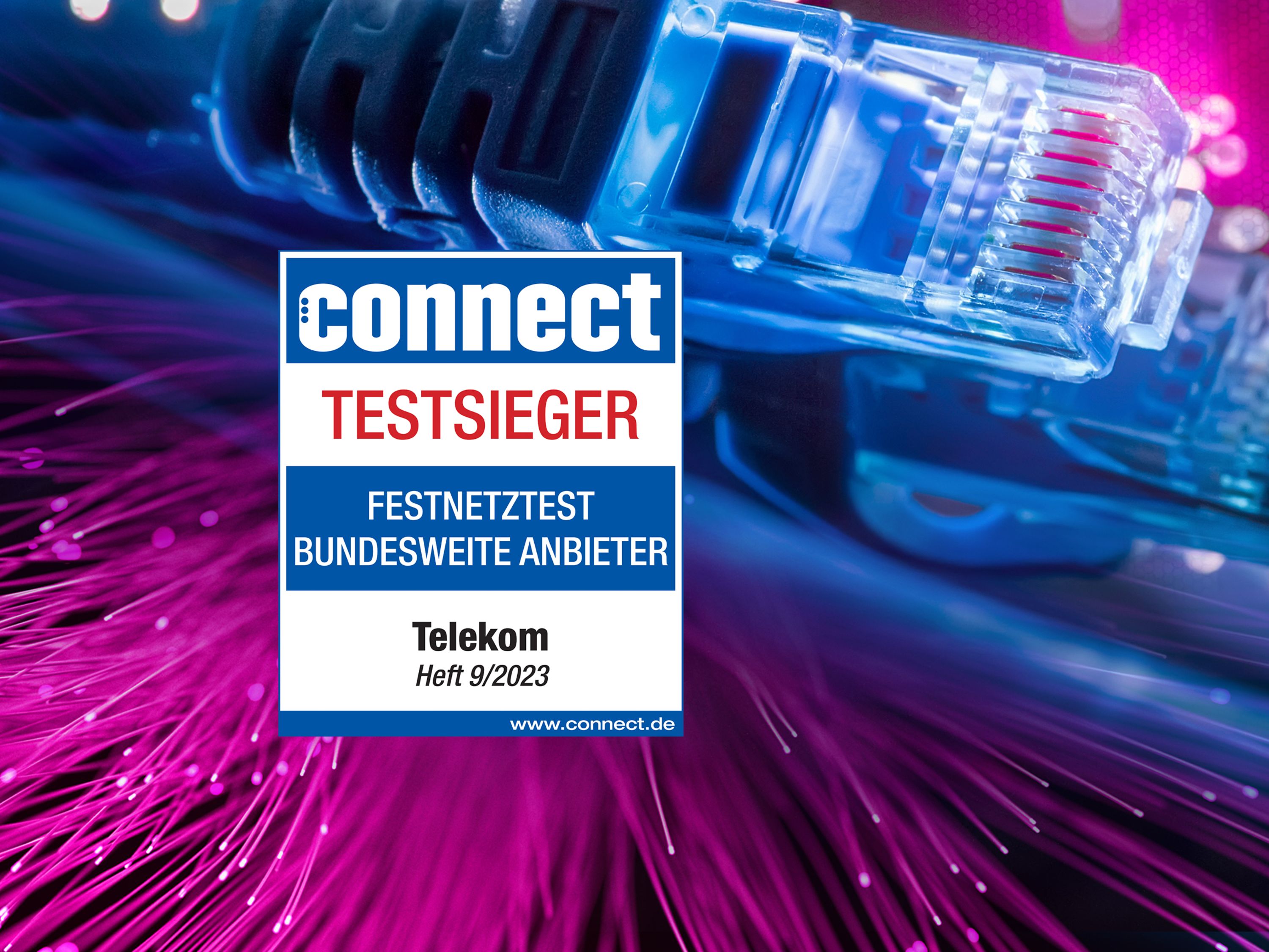 Telekom gewinnt Festnetztest der connect | Deutsche Telekom