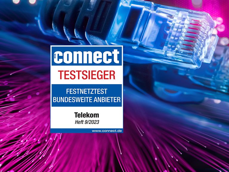 Telekom gewinnt Festnetztest der connect | Deutsche Telekom