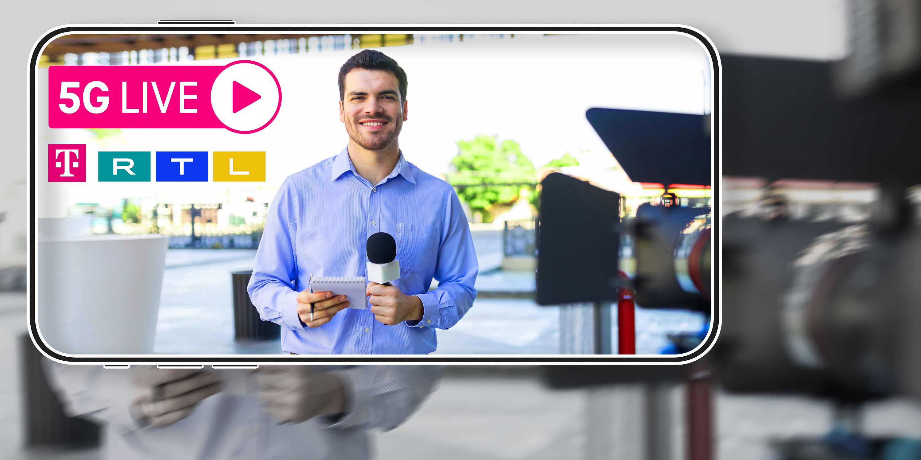 Neuer Dienst: Live-TV mit 5G Network-Slicing | Deutsche Telekom