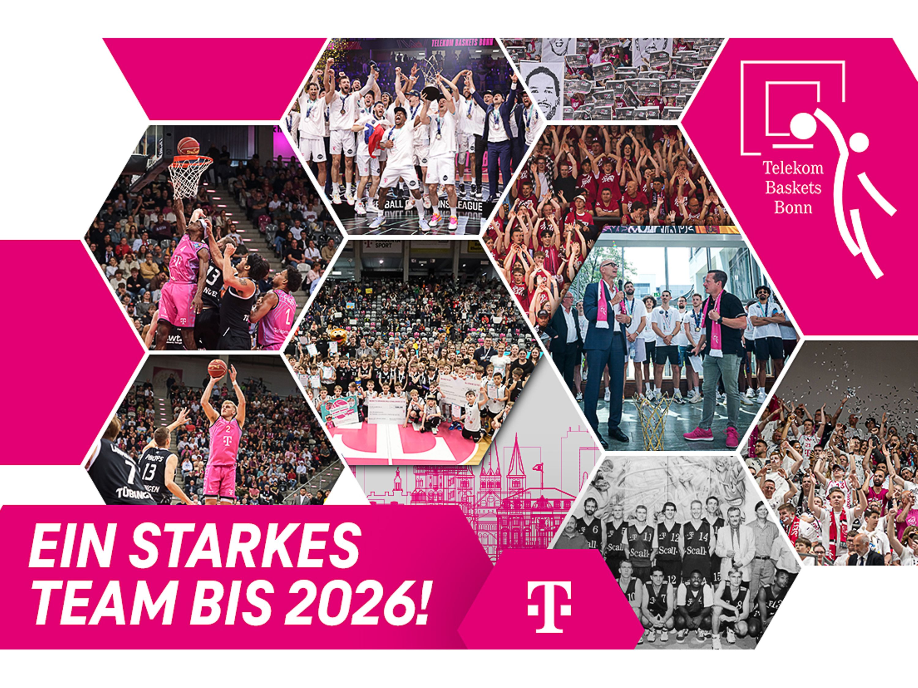 Telekom verlängert Partnerschaft mit den Baskets Bonn | Deutsche Telekom