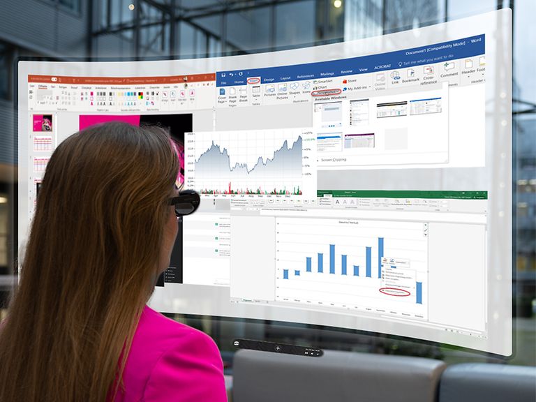 Spacetop: A laptop without a screen | Deutsche Telekom