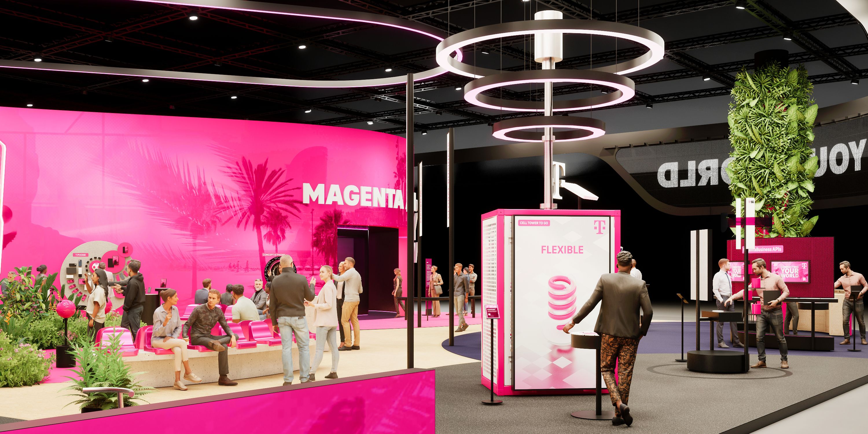 Latest Version of “Cell Tower to Go” at MWC 2024 | Deutsche Telekom