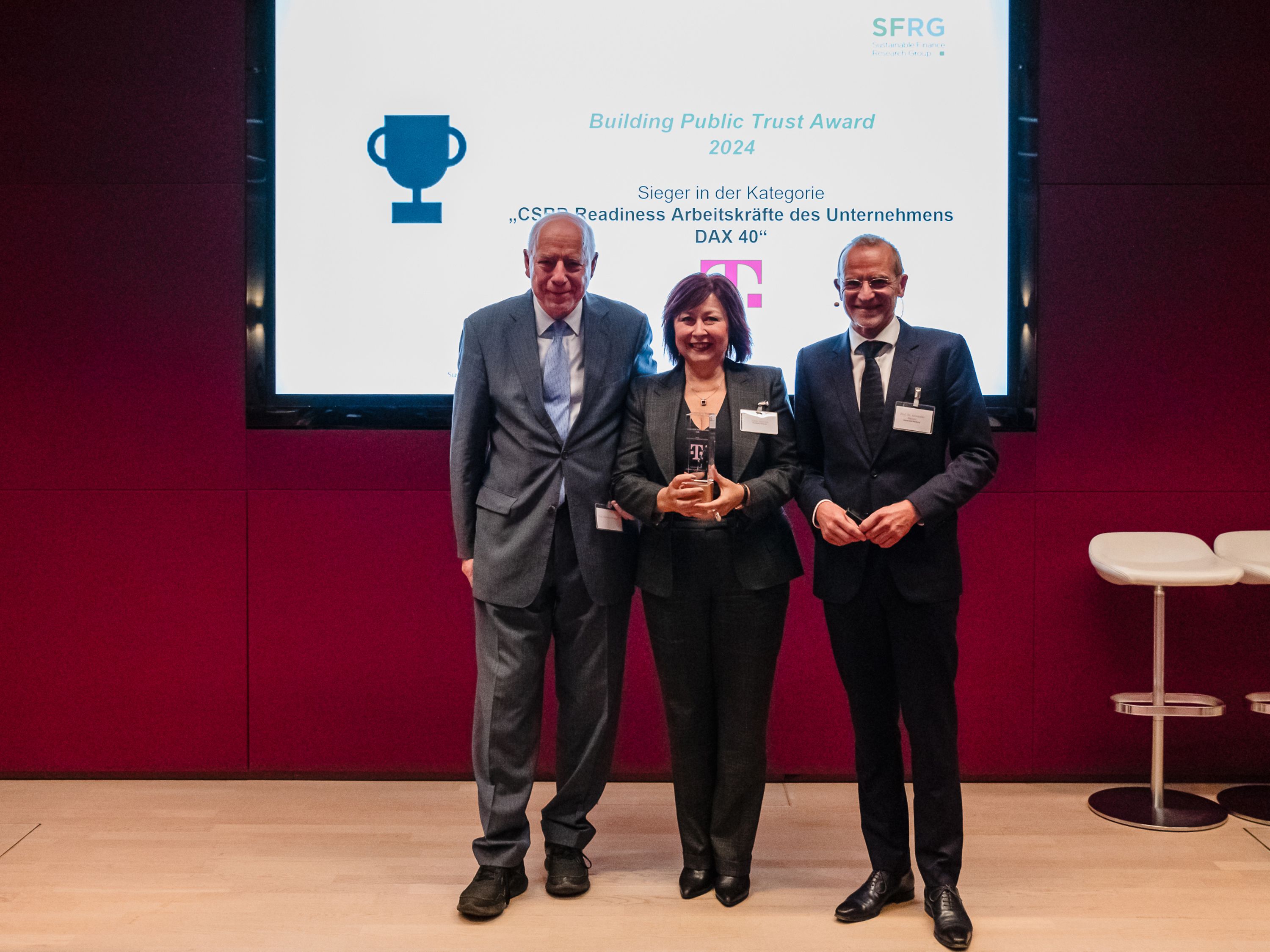 Best CSRD reporting on “own workforce” in the DAX 40 | Deutsche Telekom