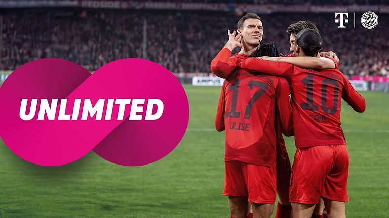 Telekom und FC Bayern setzen Unlimited in Szene | Deutsche Telekom