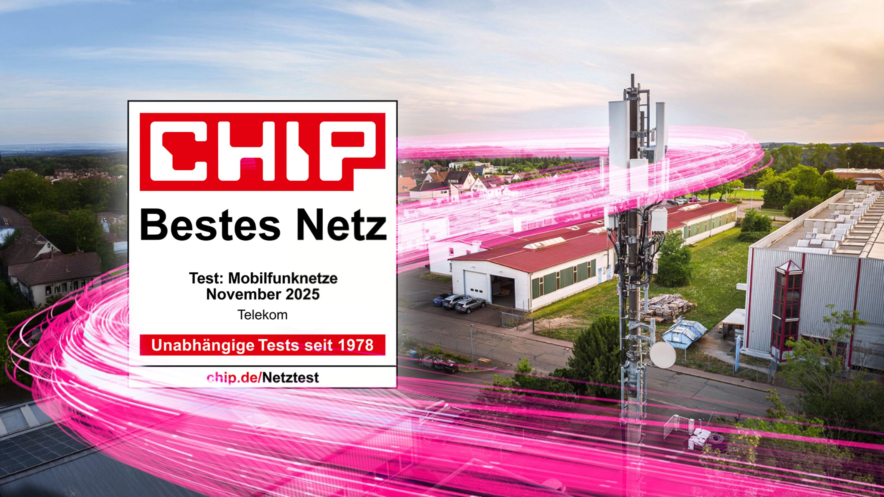 Chip bewertet das Mobilfunknetz der Telekom als einziges mit „exzellent ...