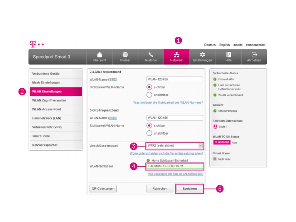 So machen Sie Ihren Router sicher | Deutsche Telekom