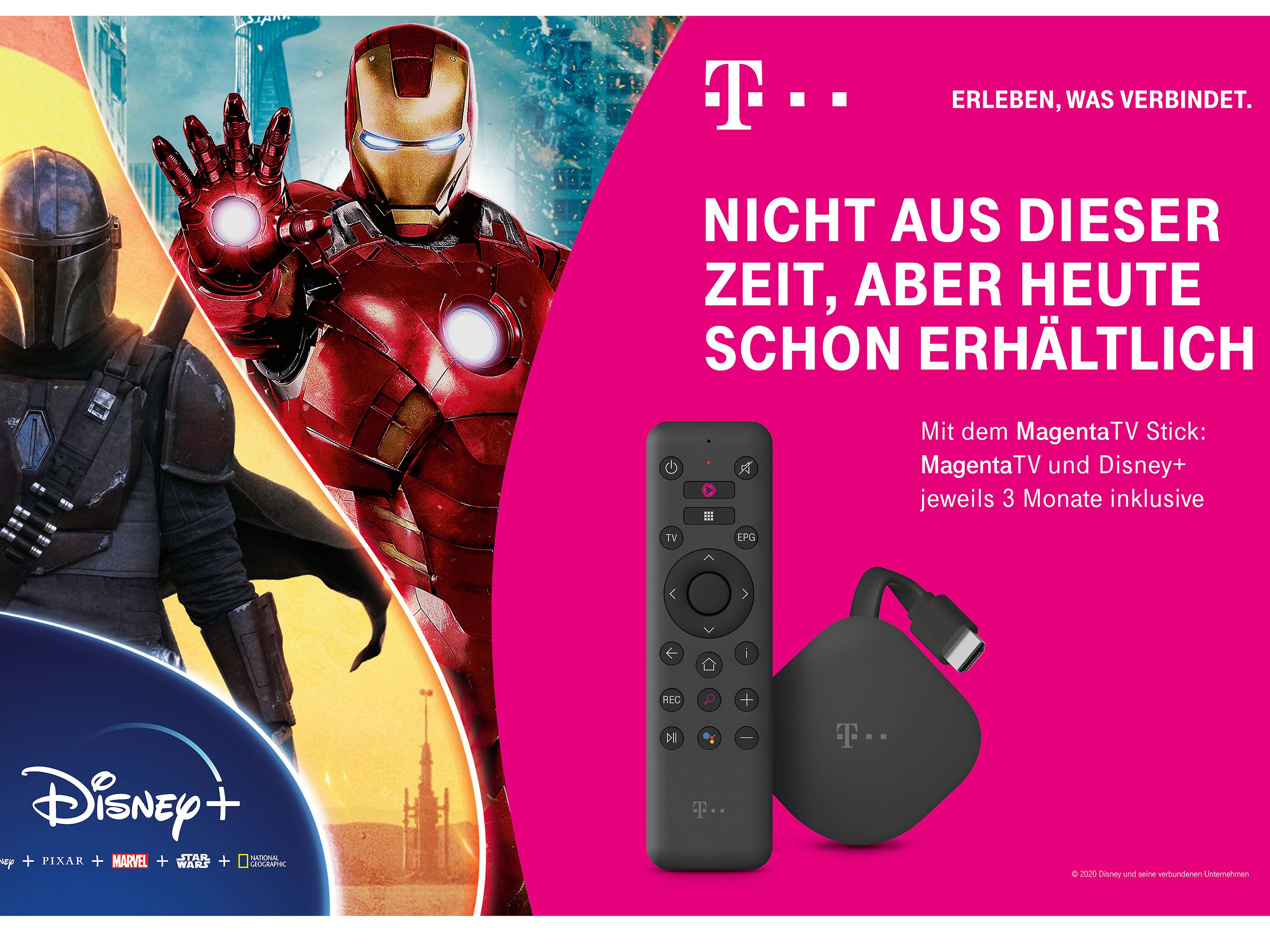 Der neue MagentaTV Stick – jetzt inklusive 3 Monate MagentaTV und Disney+ | Deutsche Telekom