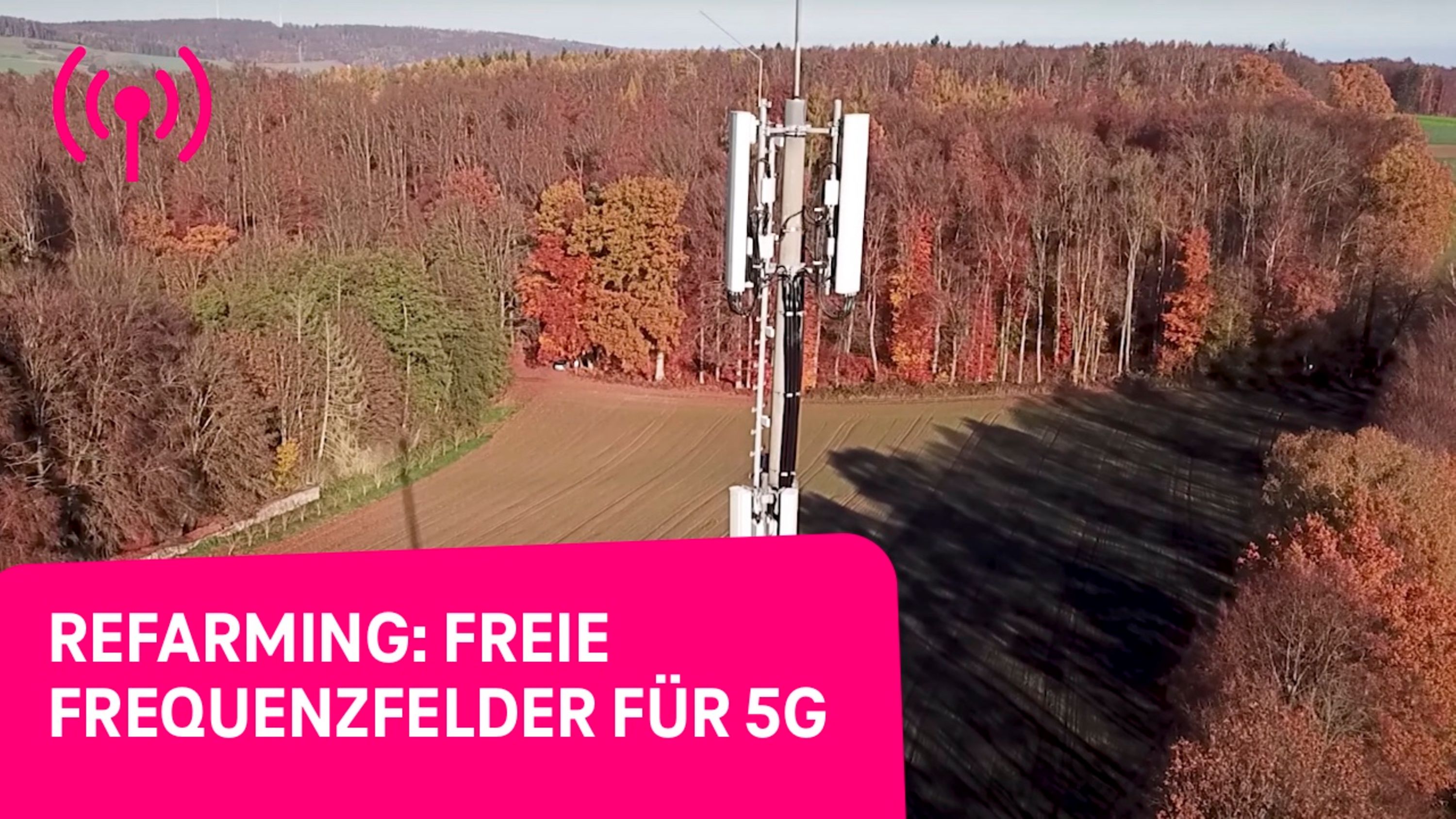 Refarming-Prozess: So funktioniert 5G im ländlichen Raum | Deutsche Telekom