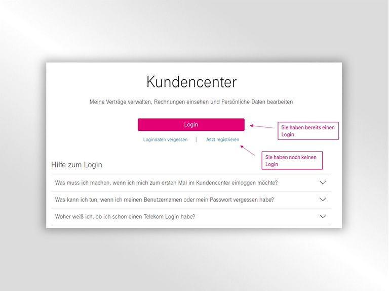 Telekom Customer Center: Determine data privacy yourself | Deutsche Telekom