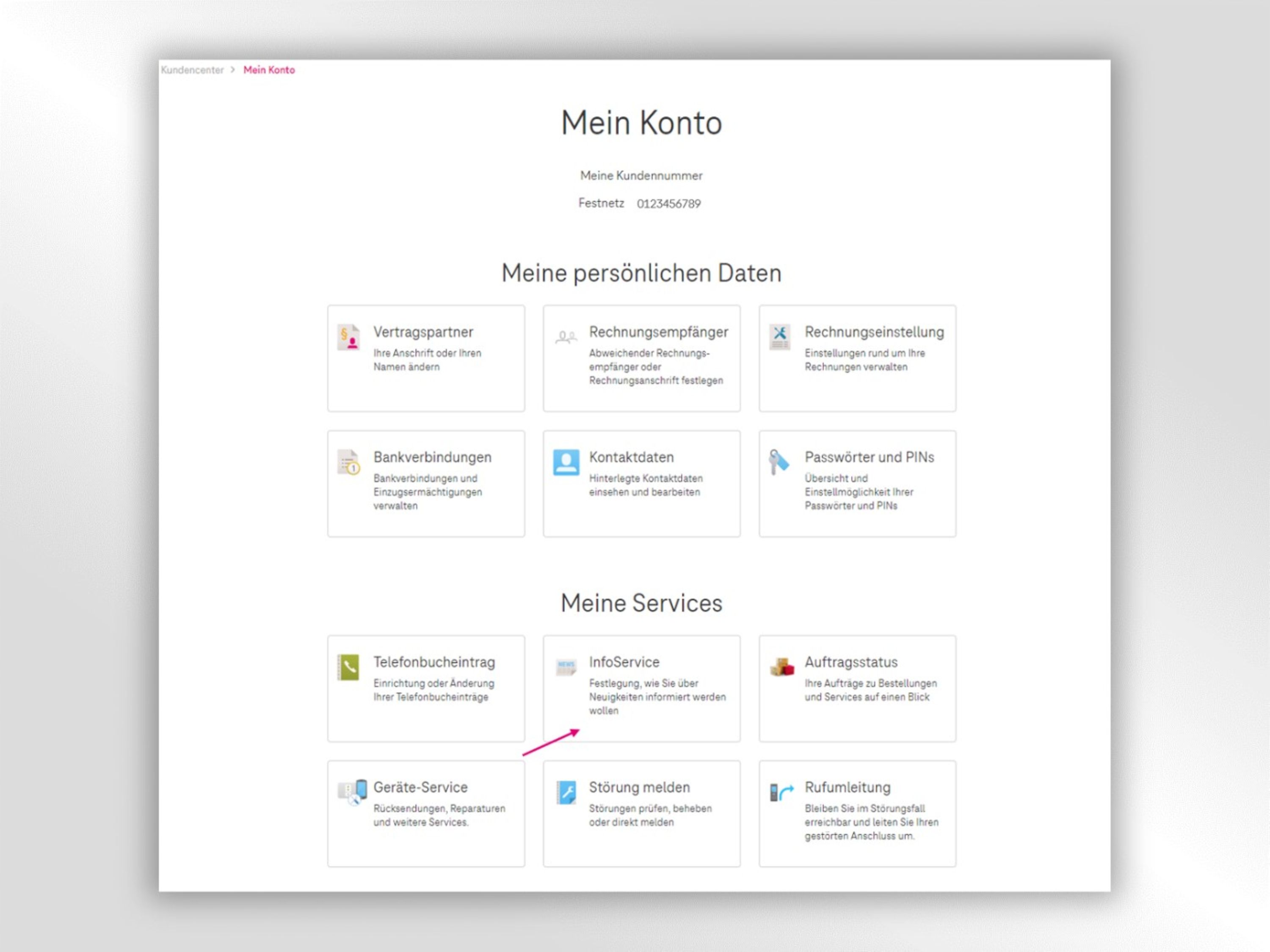 Telekom Customer Center: Determine data privacy yourself | Deutsche Telekom