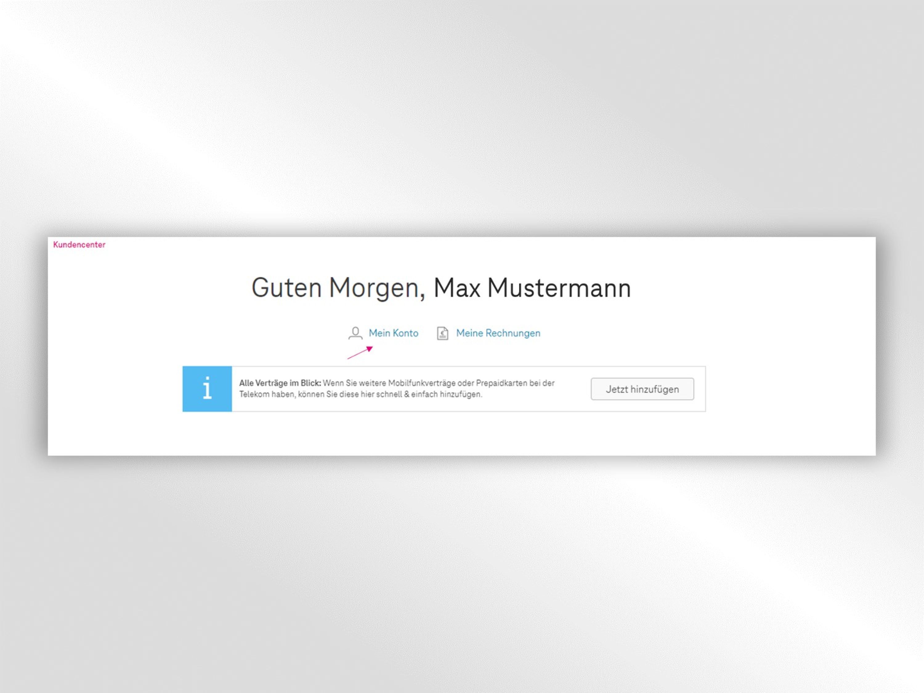 Telekom Customer Center: Determine data privacy yourself | Deutsche Telekom