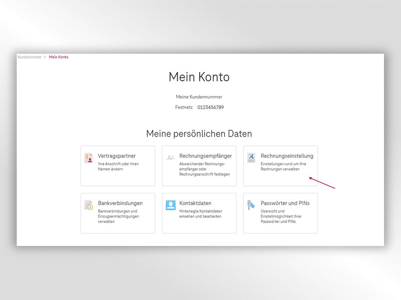 Telekom Customer Center: Determine data privacy yourself | Deutsche Telekom