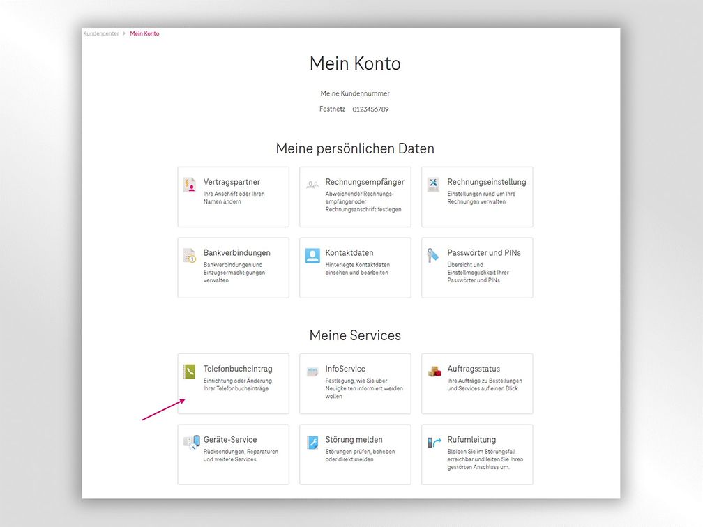 Telekom Customer Center: Determine data privacy yourself | Deutsche Telekom
