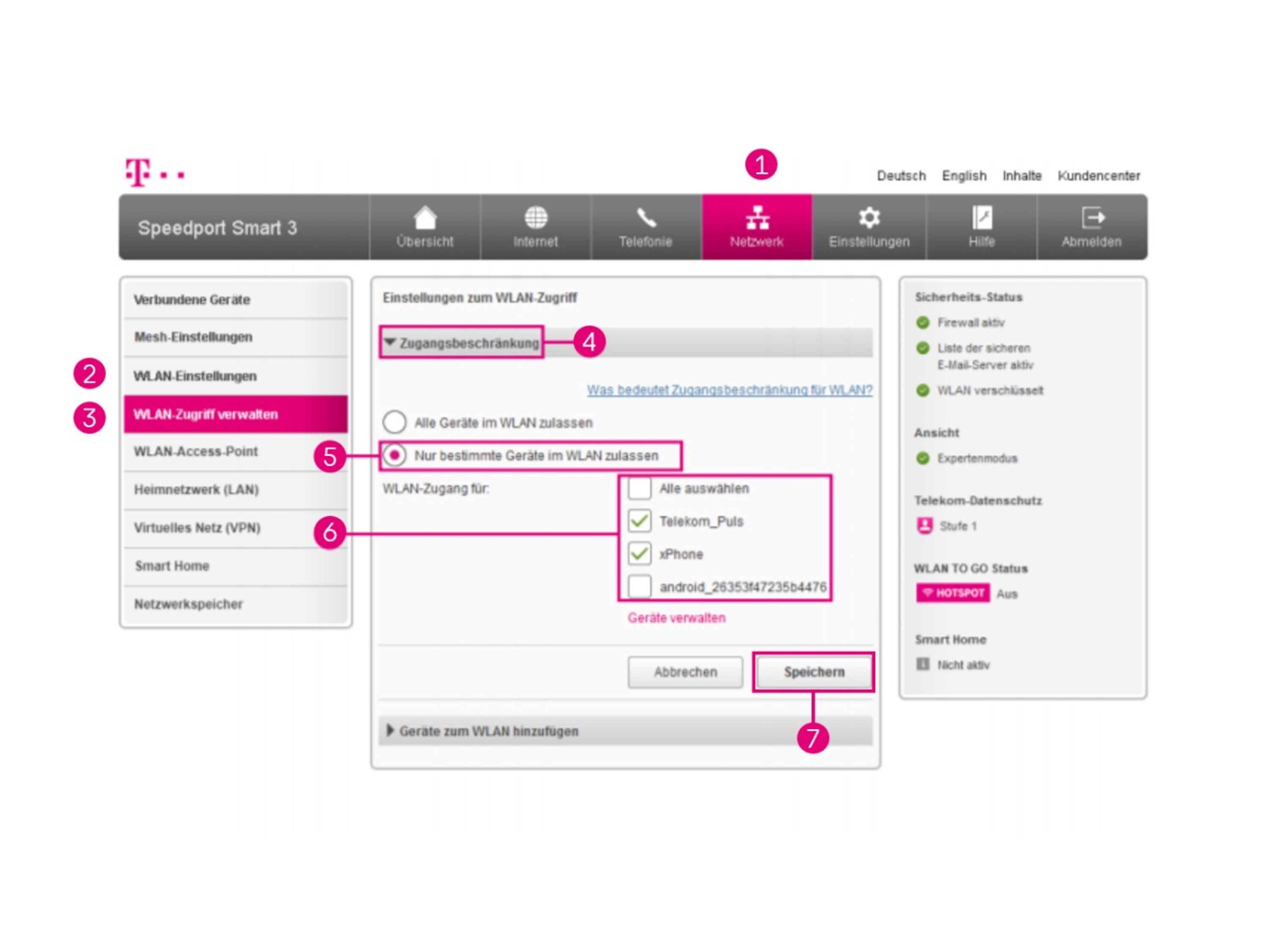 So machen Sie Ihren Router sicher | Deutsche Telekom