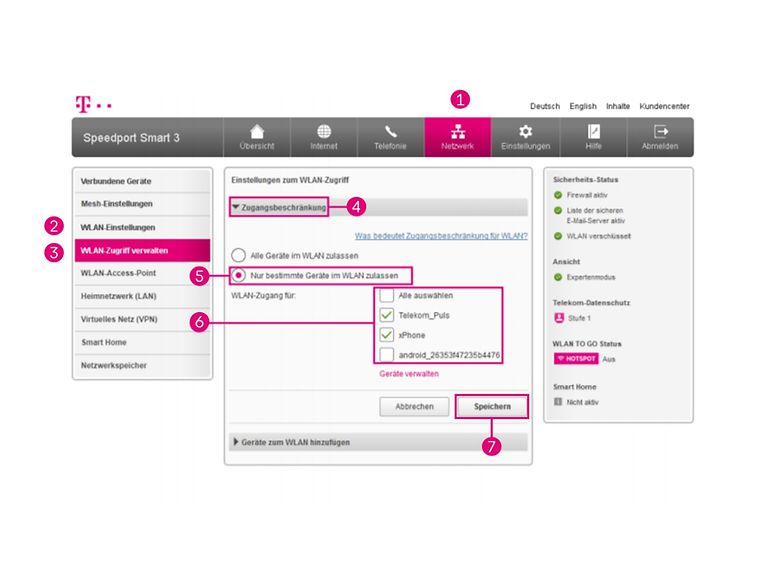 So machen Sie Ihren Router sicher | Deutsche Telekom