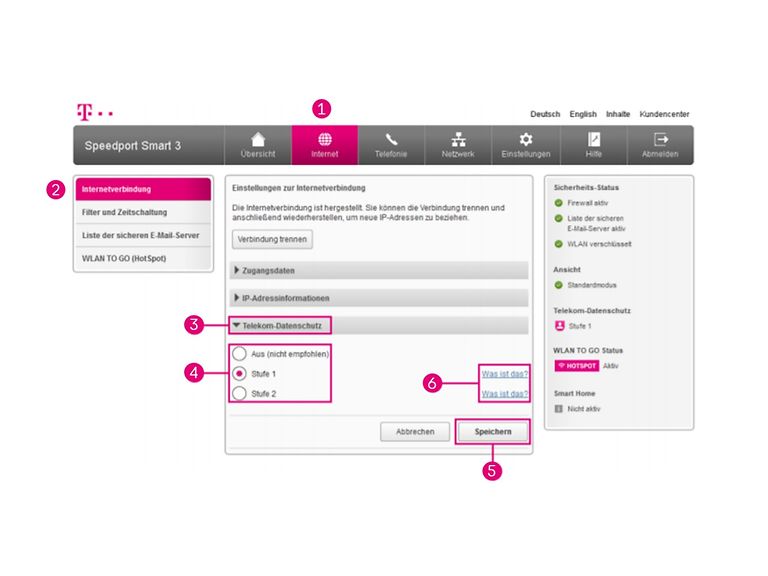 So machen Sie Ihren Router sicher | Deutsche Telekom
