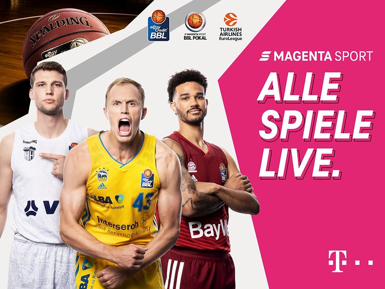 MagentaSport: Live-Basketball ohne Ende | Deutsche Telekom